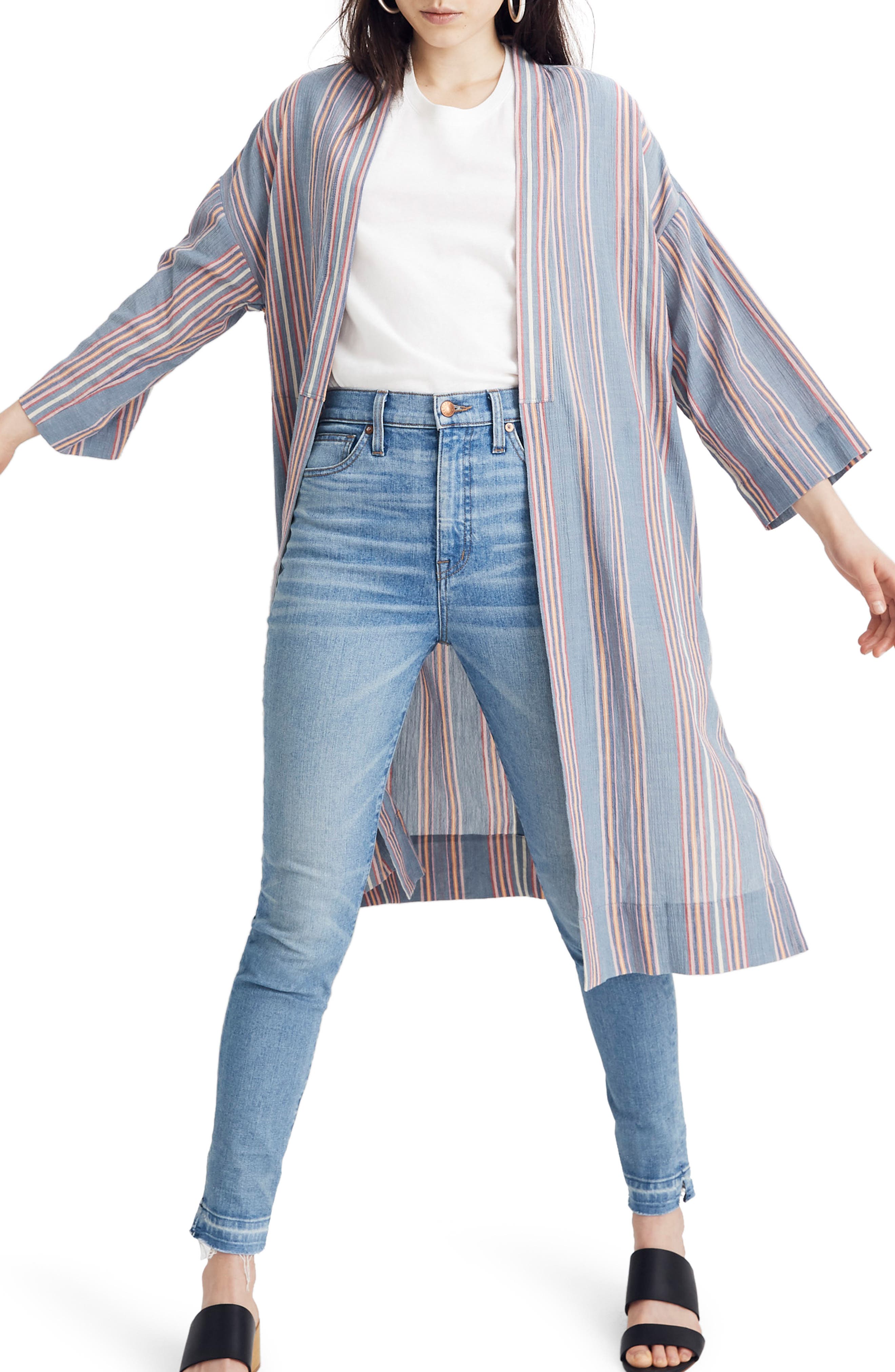 Madewell Stripe Robe Jacket | Nordstromrack