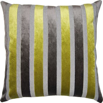 Square Feathers Stripe Accent Pillow | Nordstrom