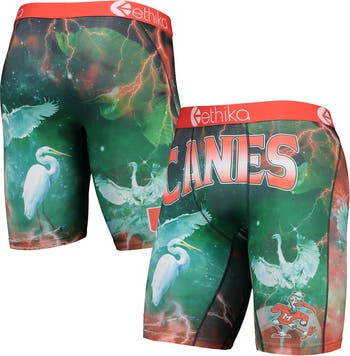 Ethika Men's Ethika Green Miami Hurricanes Spirit Boxer Briefs | Nordstrom