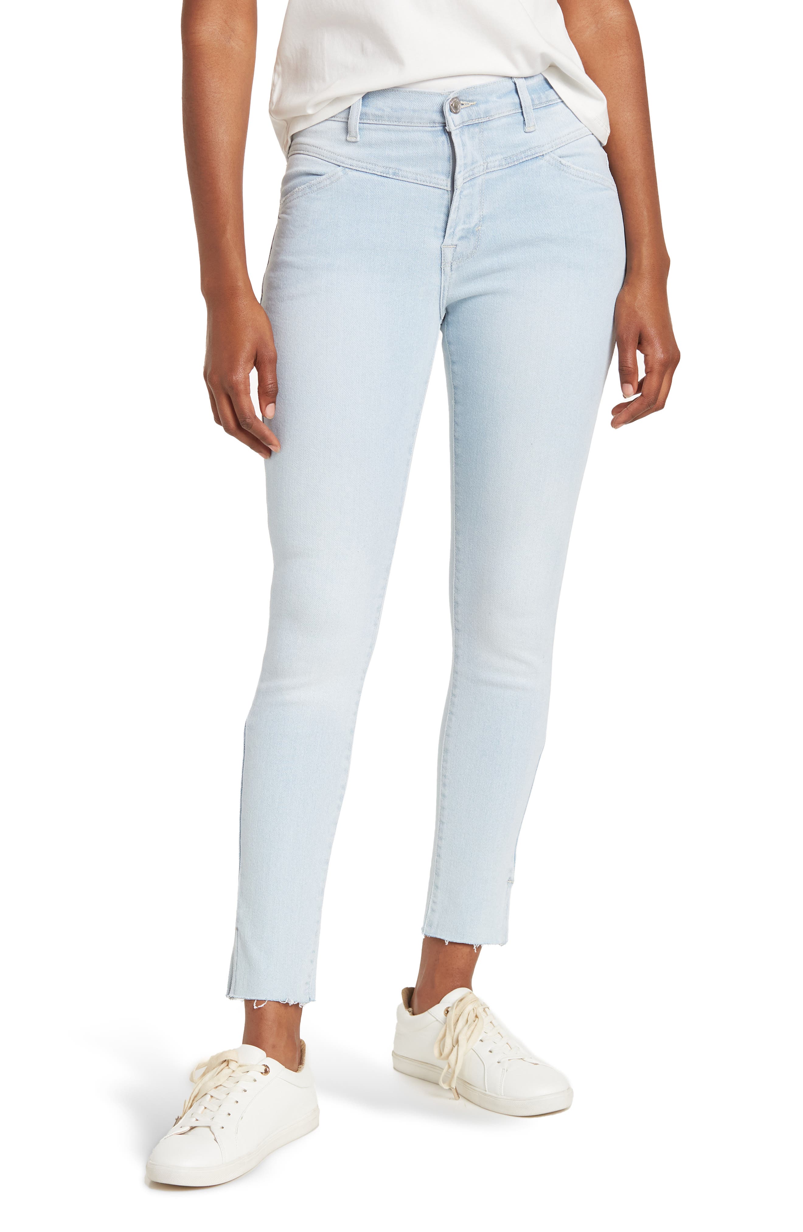 Kensie Yoke Front Skinny Jeans | Nordstromrack