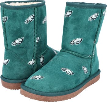 CUCE Women's Cuce Midnight Green Philadelphia Eagles Allover Logo Boots ...