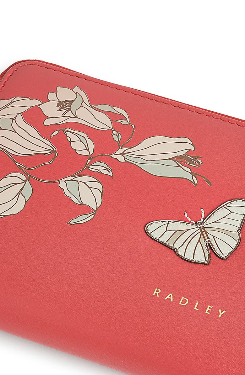 Radley Butterfly Large Zip Leather Wallet | Nordstromrack