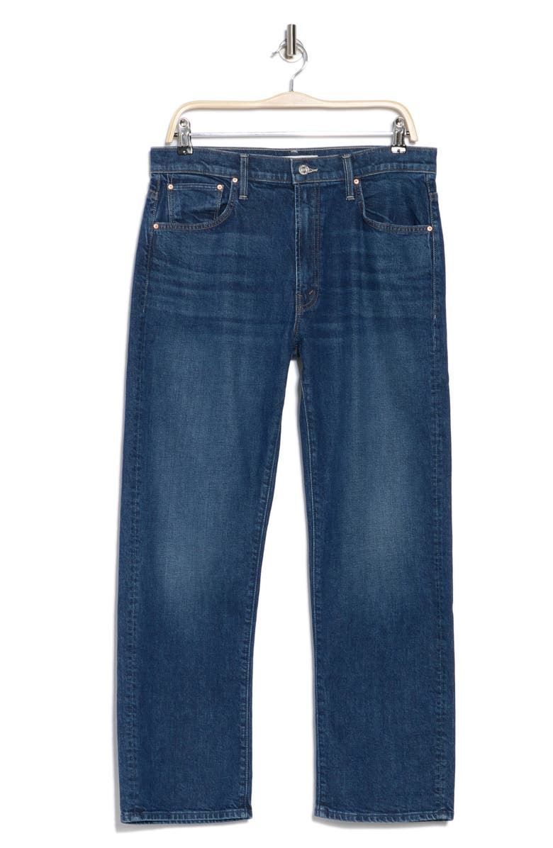 MOTHER The Ditcher Zip Hover Straight Leg Jeans | Nordstromrack