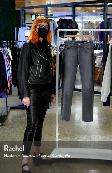 AG Mari High Waist Slim Straight Leg Jeans | Nordstromrack