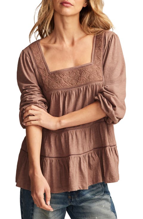 Women's Square Neck Blouses | Nordstrom