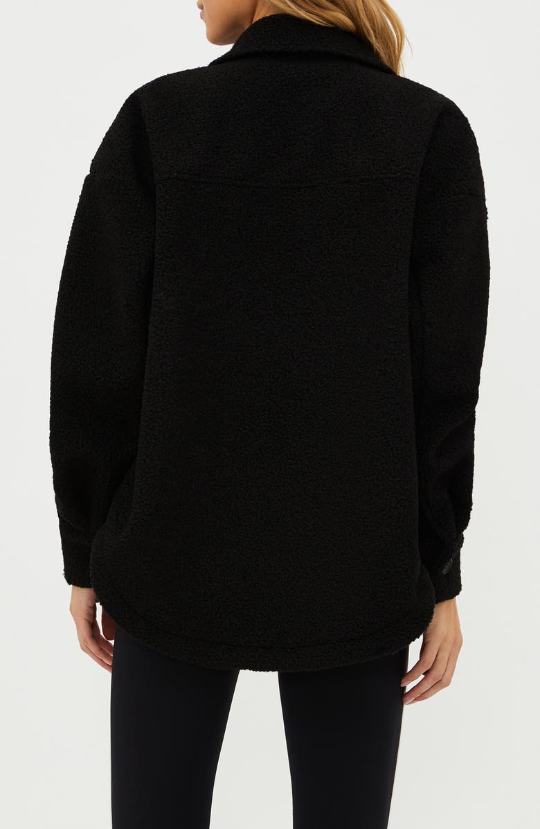 Beach Riot Noelle Faux Shearling Shacket | Nordstromrack