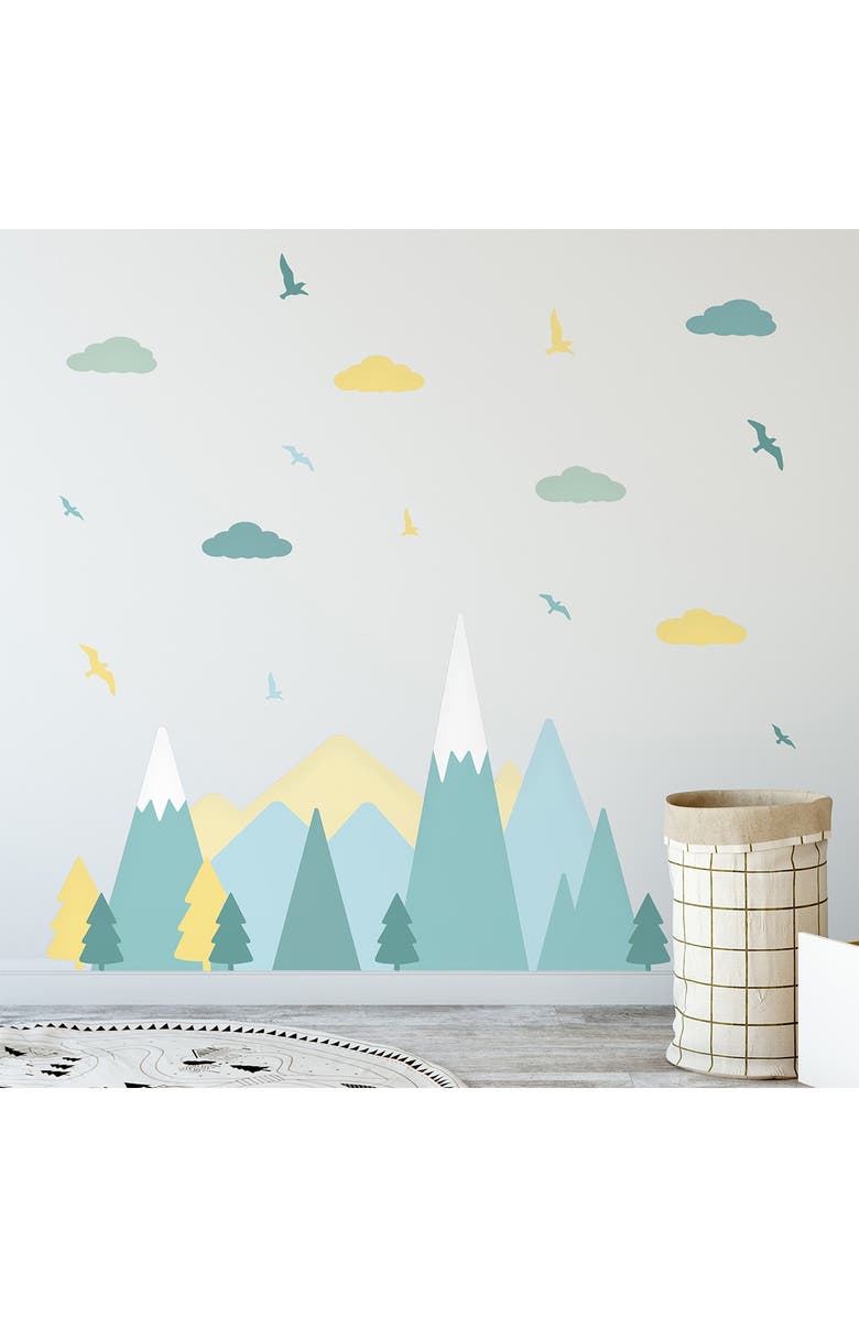 WALPLUS Colourful Mountains Landscape Wall Decor - Multi | Nordstromrack