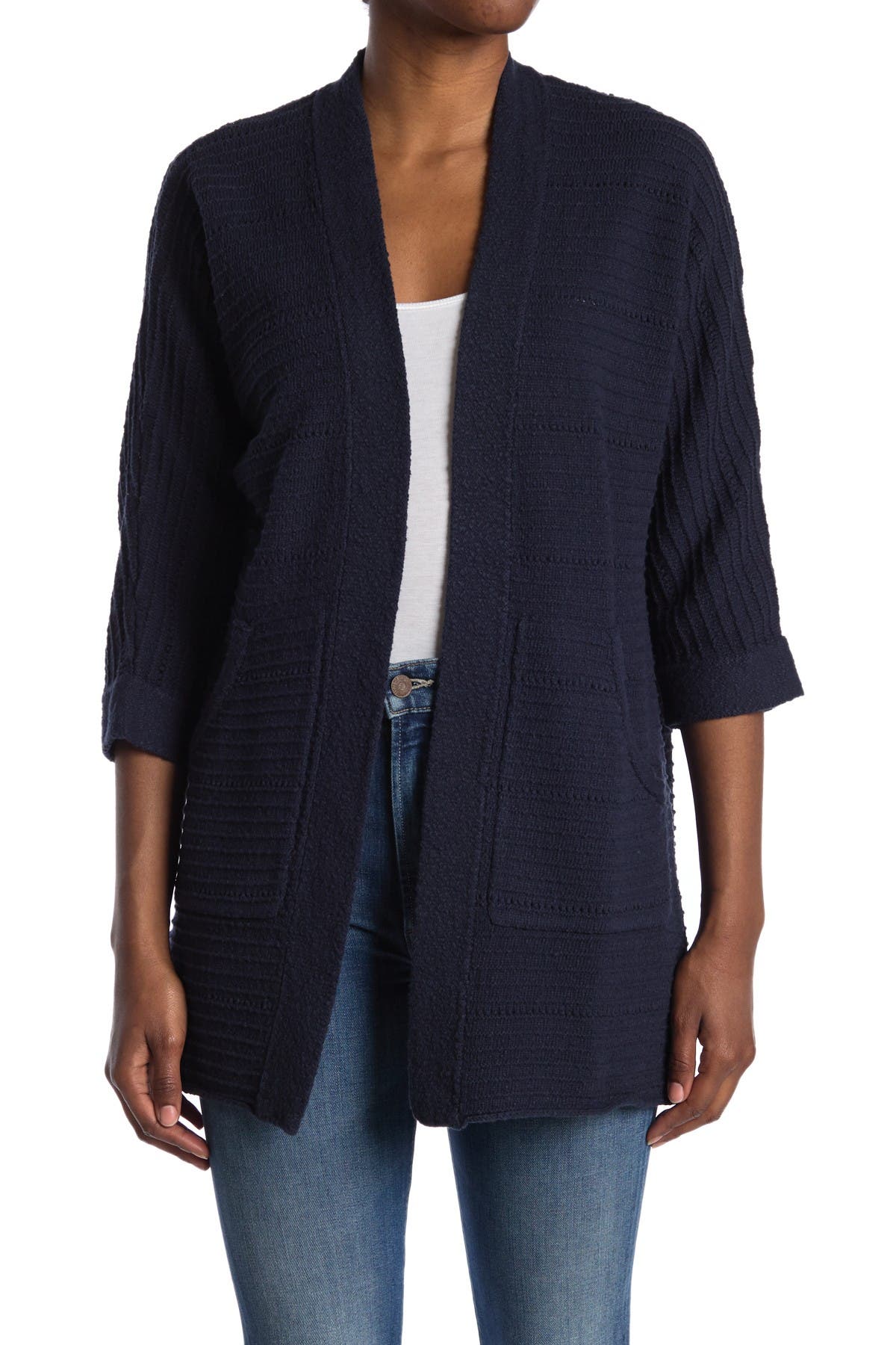 Kinross Ribbed Knit Easy Dolman Cardigan | Nordstromrack