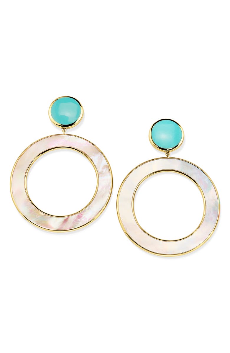 Ippolita 18K Yellow Gold Polished Rock Candy Stone Drop Earrings ...