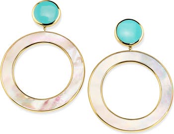 Ippolita 18K Yellow Gold Polished Rock Candy Stone Drop Earrings ...