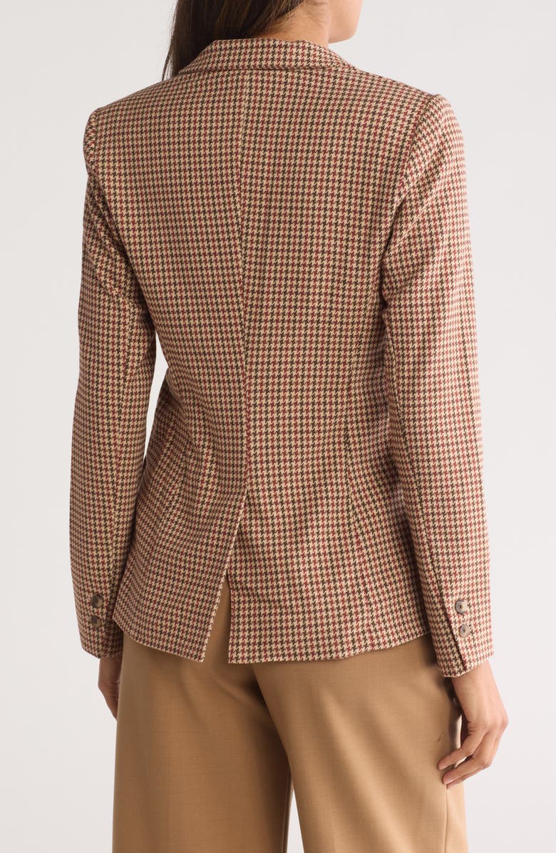 Tahari Single Button Houndstooth Blazer | Nordstromrack