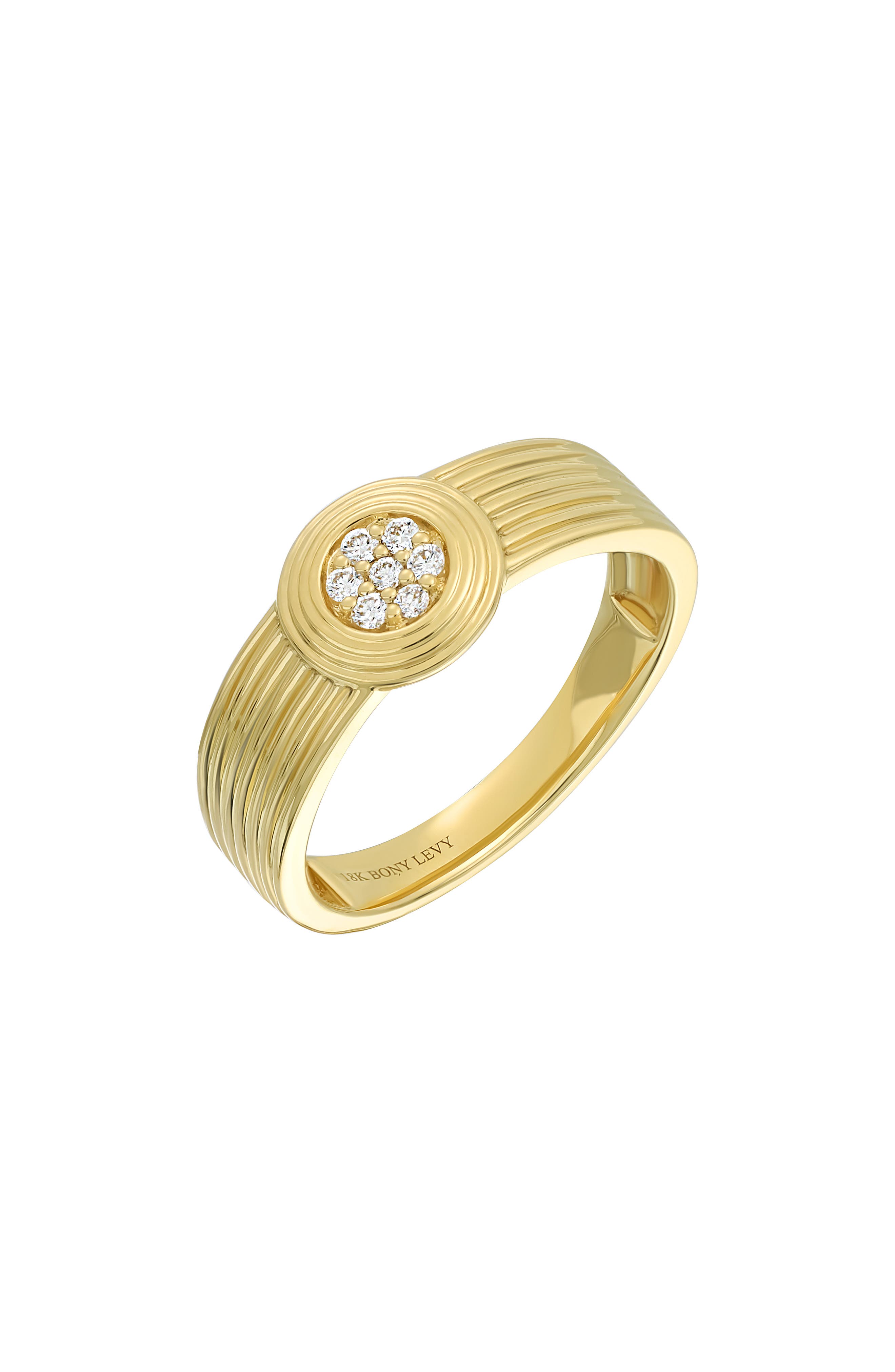 Bony Levy Cleo Diamond Statement Band Ring | Nordstromrack