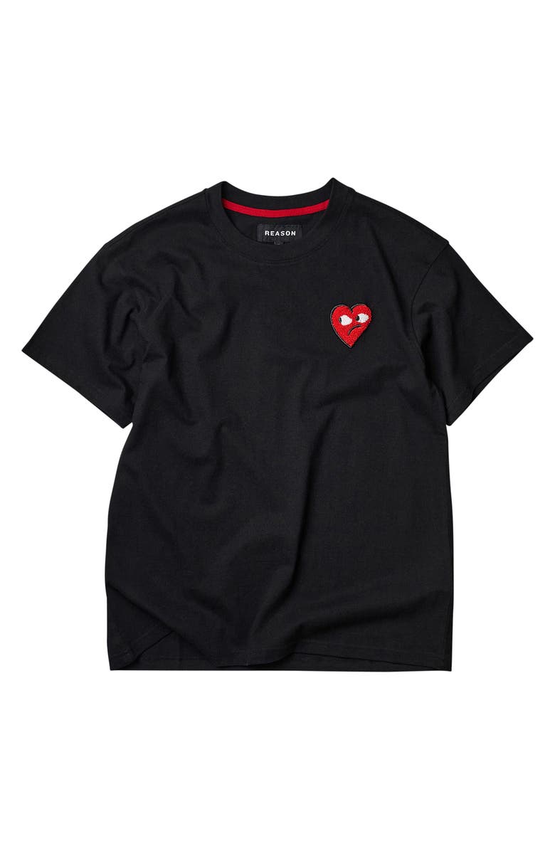 Reason Side Eye Heart Patch T-Shirt | Nordstromrack