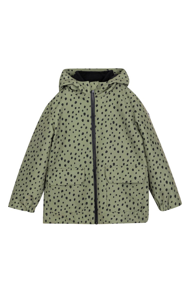 MILES THE LABEL Kids' Lichen Dalmatian 3-in-1 Water Repellent Hooded ...