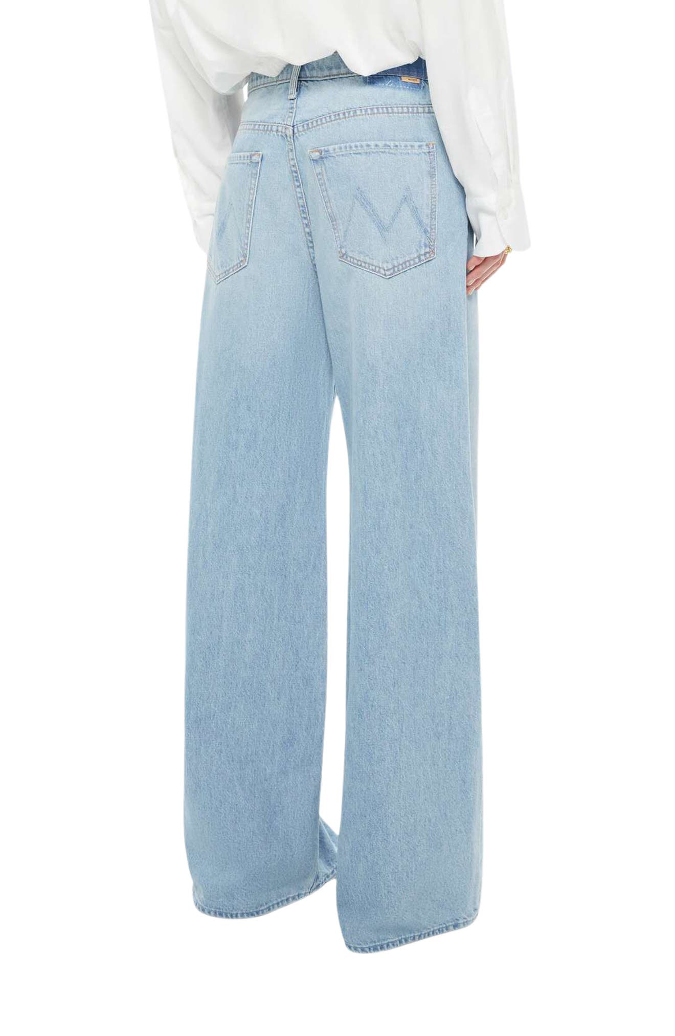 MOTHER The Ditcher Roller Skimp Wide Leg Jeans | Nordstrom