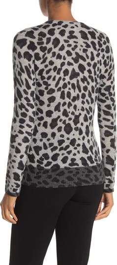 M Magaschoni Leopard Print Cashmere Sweater | Nordstromrack