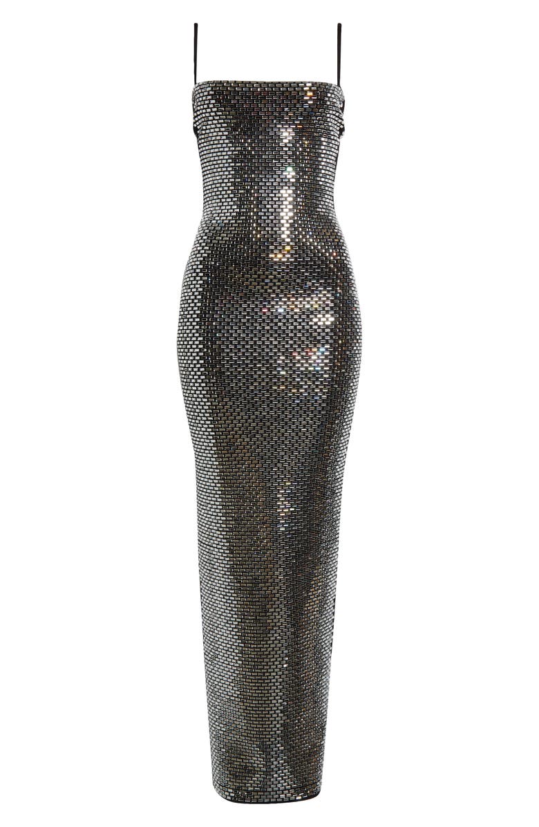 Retrofête Kyree Crystal Embellished Cotton & Cashmere Dress | Nordstromrack
