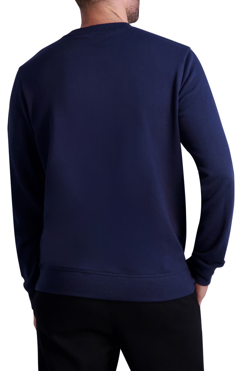 KARL LAGERFELD PARIS French Terry Logo Sweatshirt | Nordstromrack