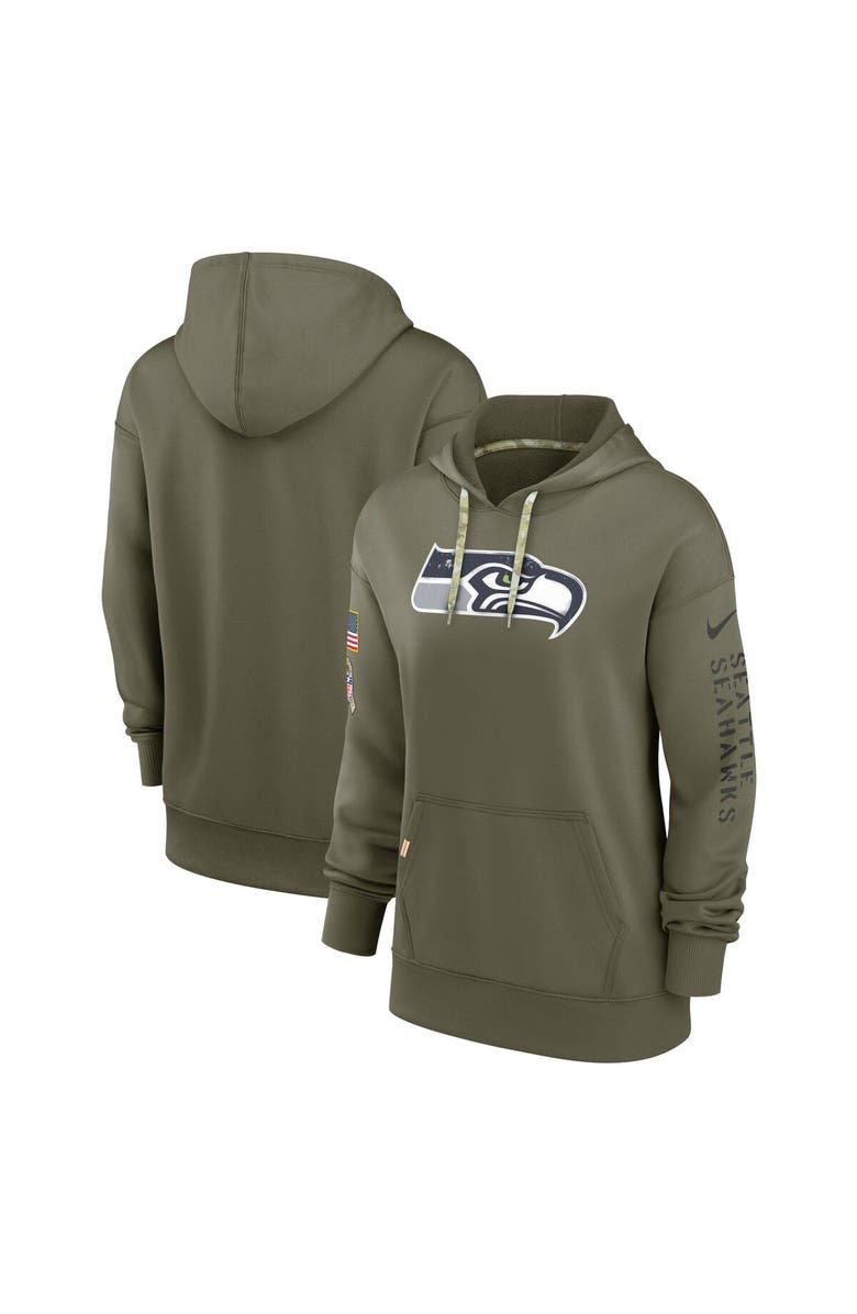 Nike Women's Nike Olive Seattle Seahawks 2022 Salute To Service ...