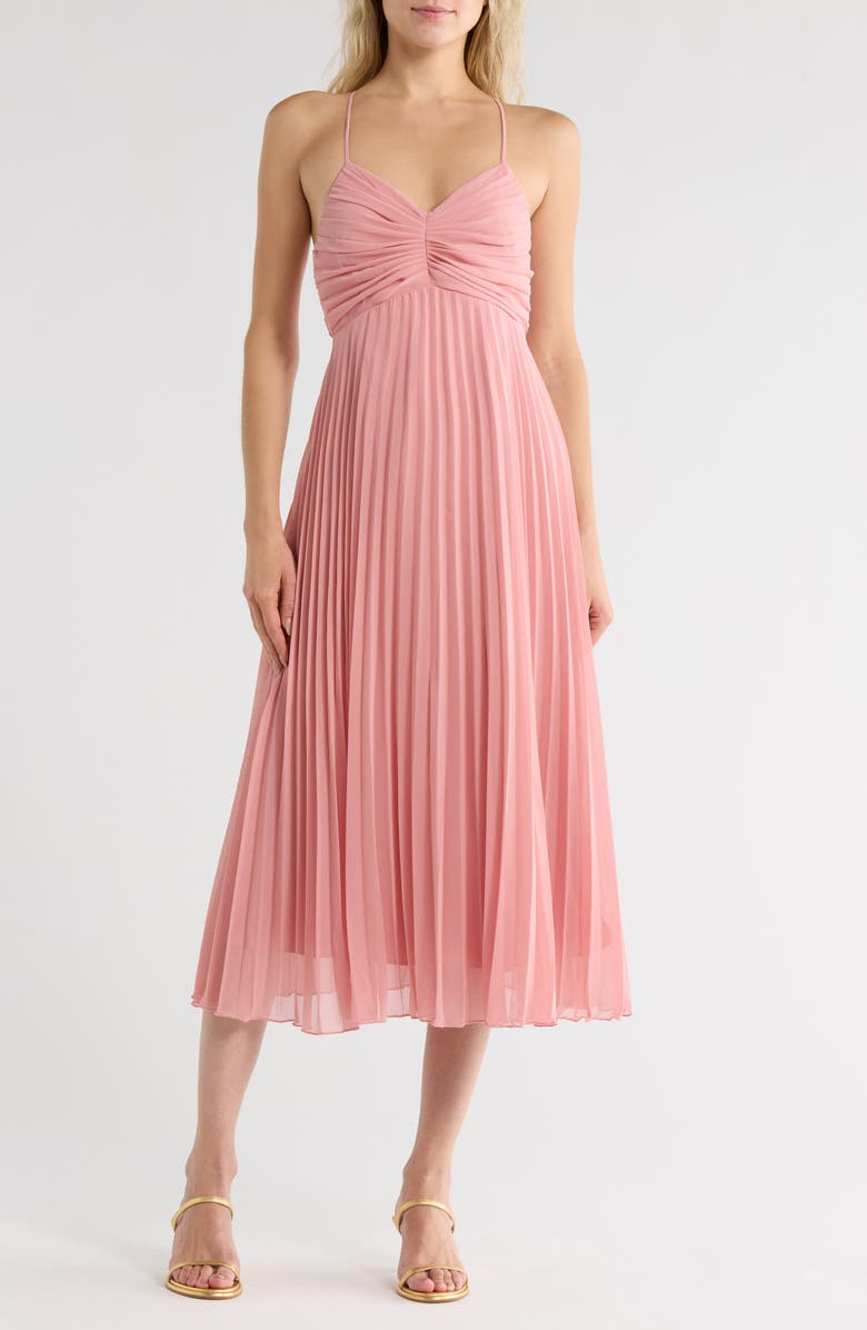 ASOS DESIGN Pleated Midi Dress | Nordstromrack