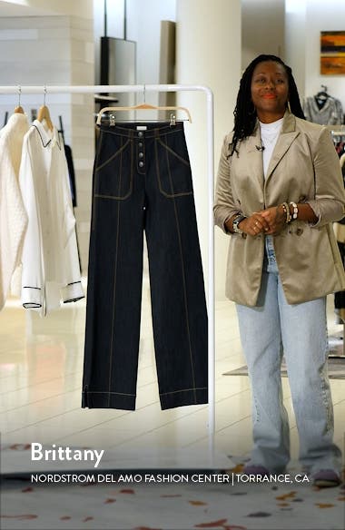 Cinq à Sept Benji Wide Leg Jeans | Nordstrom