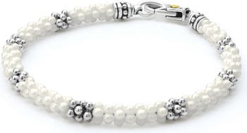 LAGOS White Caviar Rope Bracelet | Nordstrom
