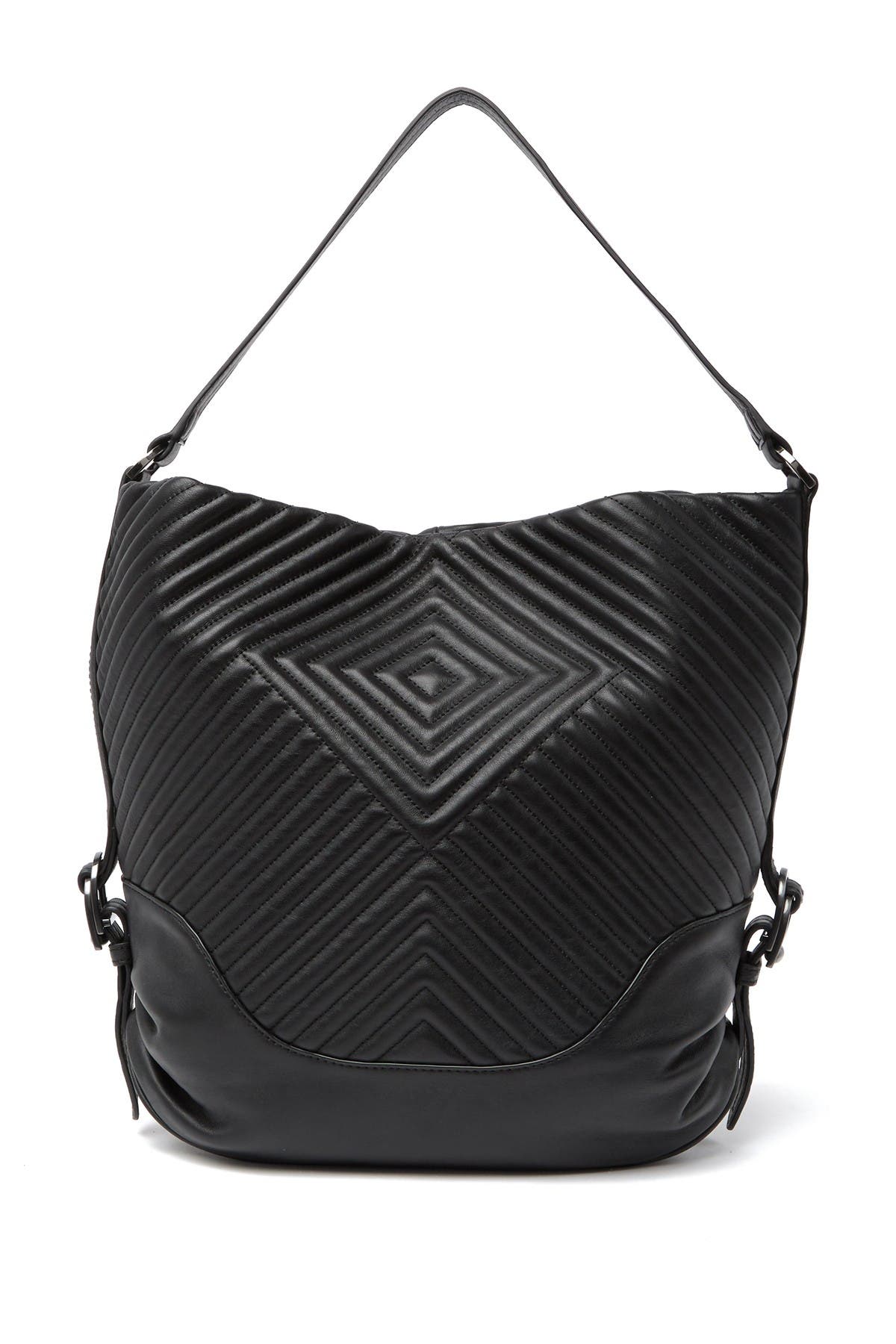 Vince Camuto Tave Quilted Leather Hobo Bag | Nordstromrack