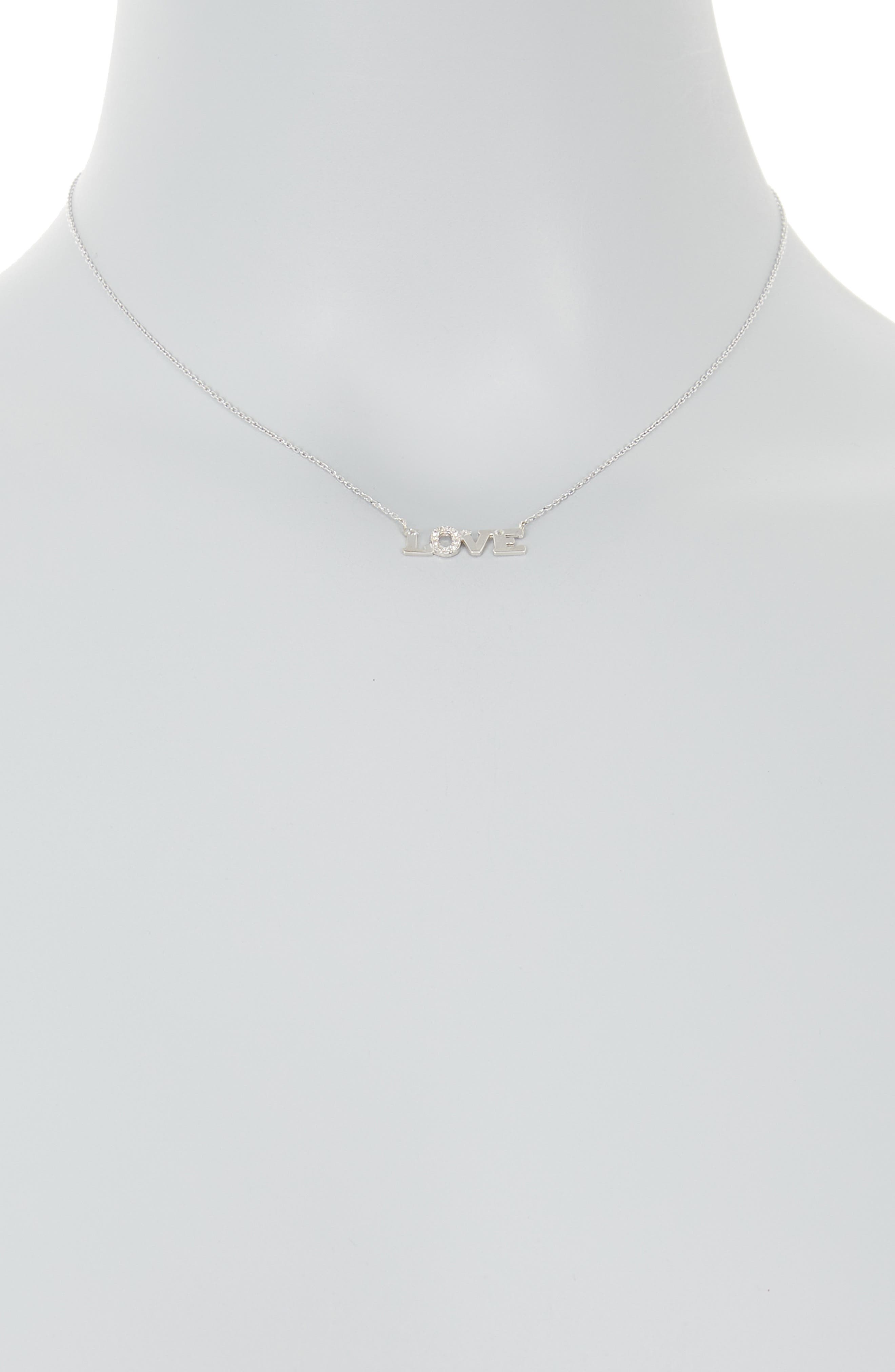 Anzie Typewriter Love Necklace | Nordstromrack