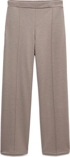 MANGO Decorative Seam Pants | Nordstrom