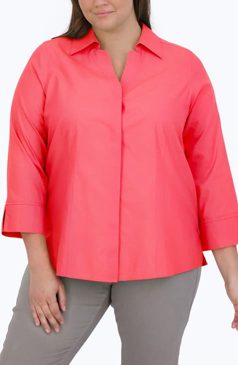 Red Plus-Size Blouses | Nordstrom