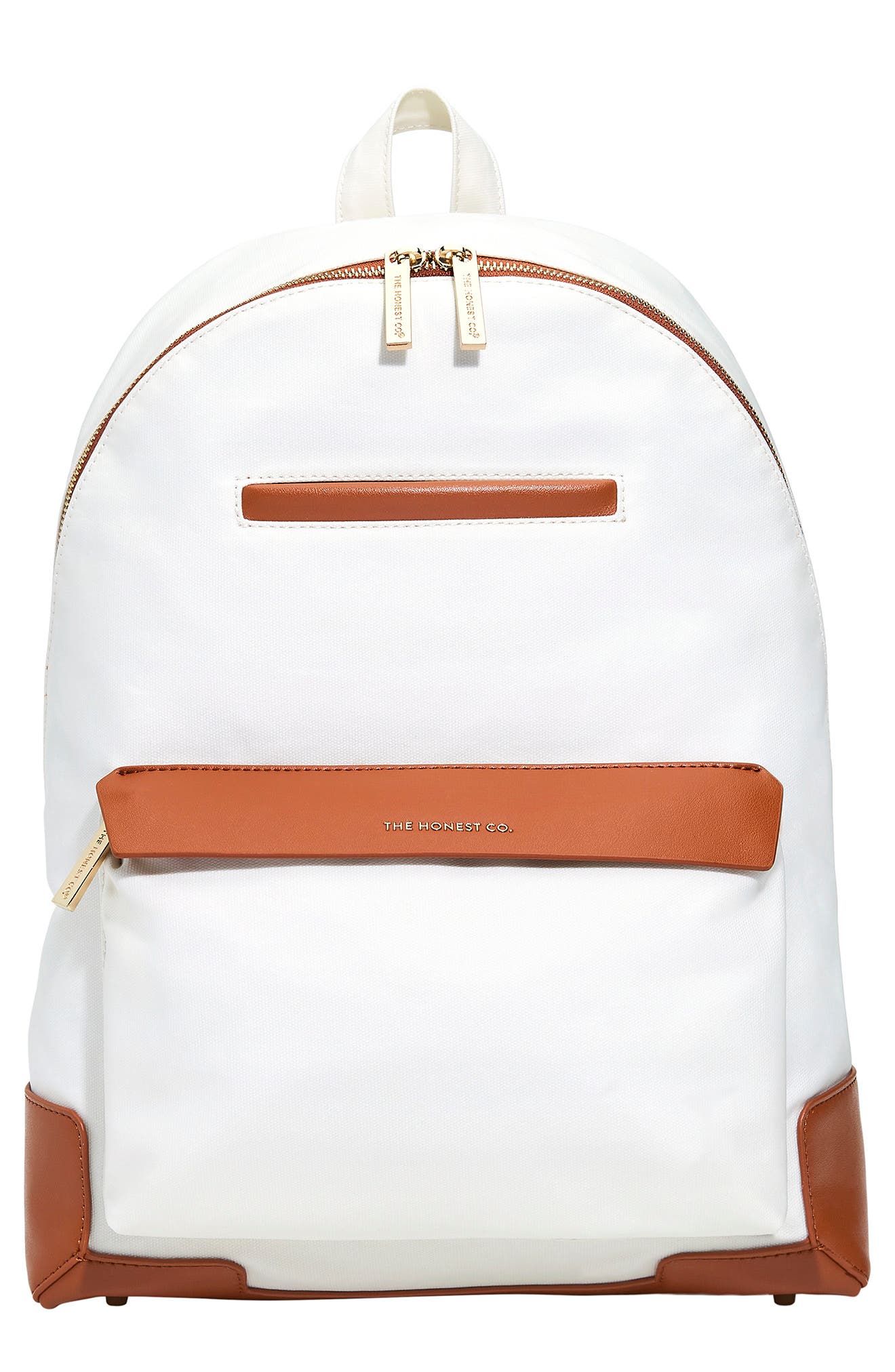 The Honest Company Uptown Coated Canvas Diaper Backpack | Nordstromrack