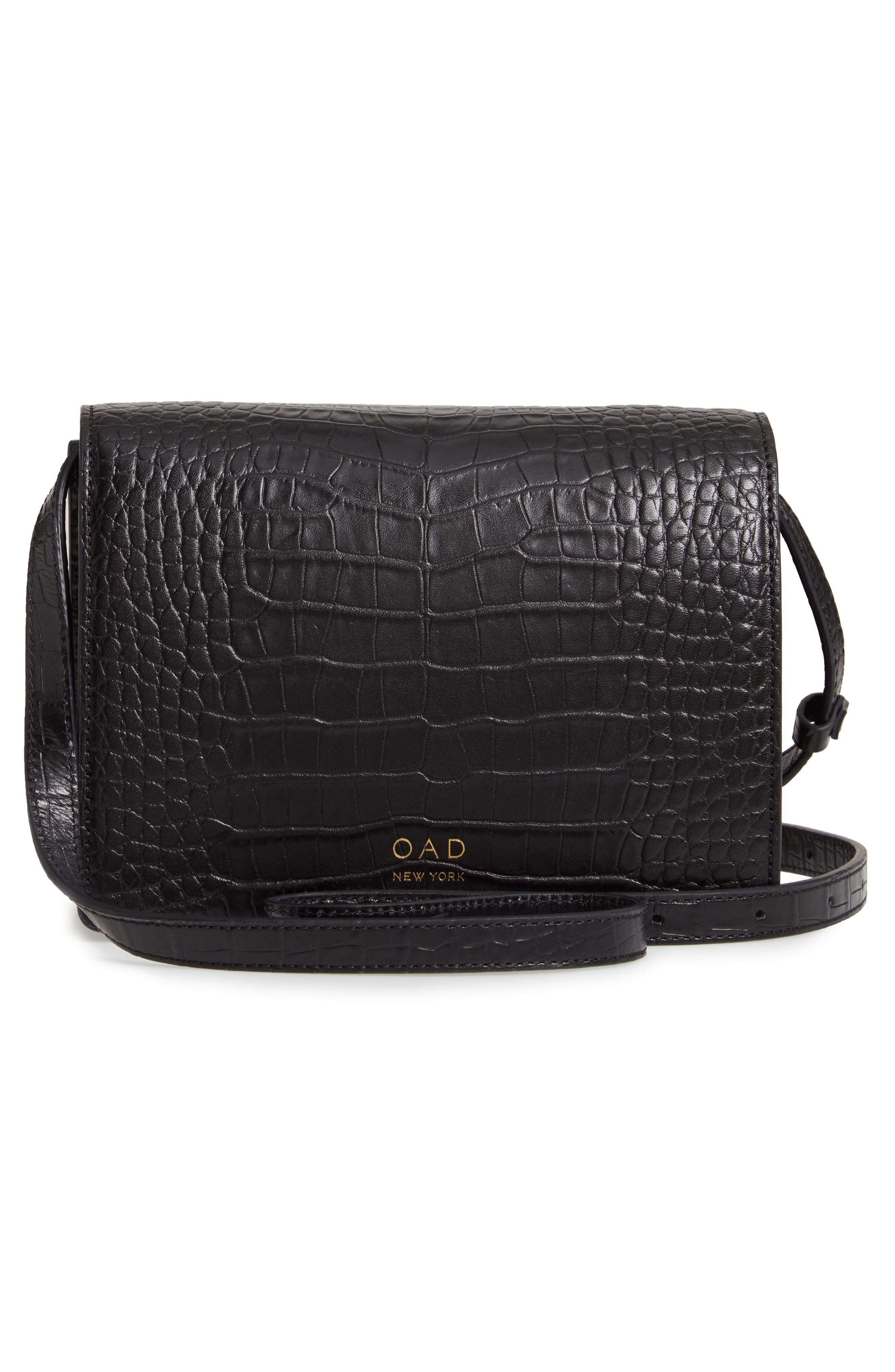 OAD New York Mini Leather Messenger Bag | Nordstrom