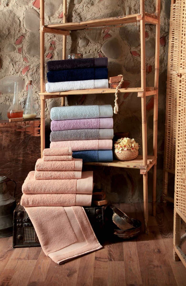 ENCHANTE HOME Signature Turkish Cotton Anthracite Bath Towel - Set of 4 ...