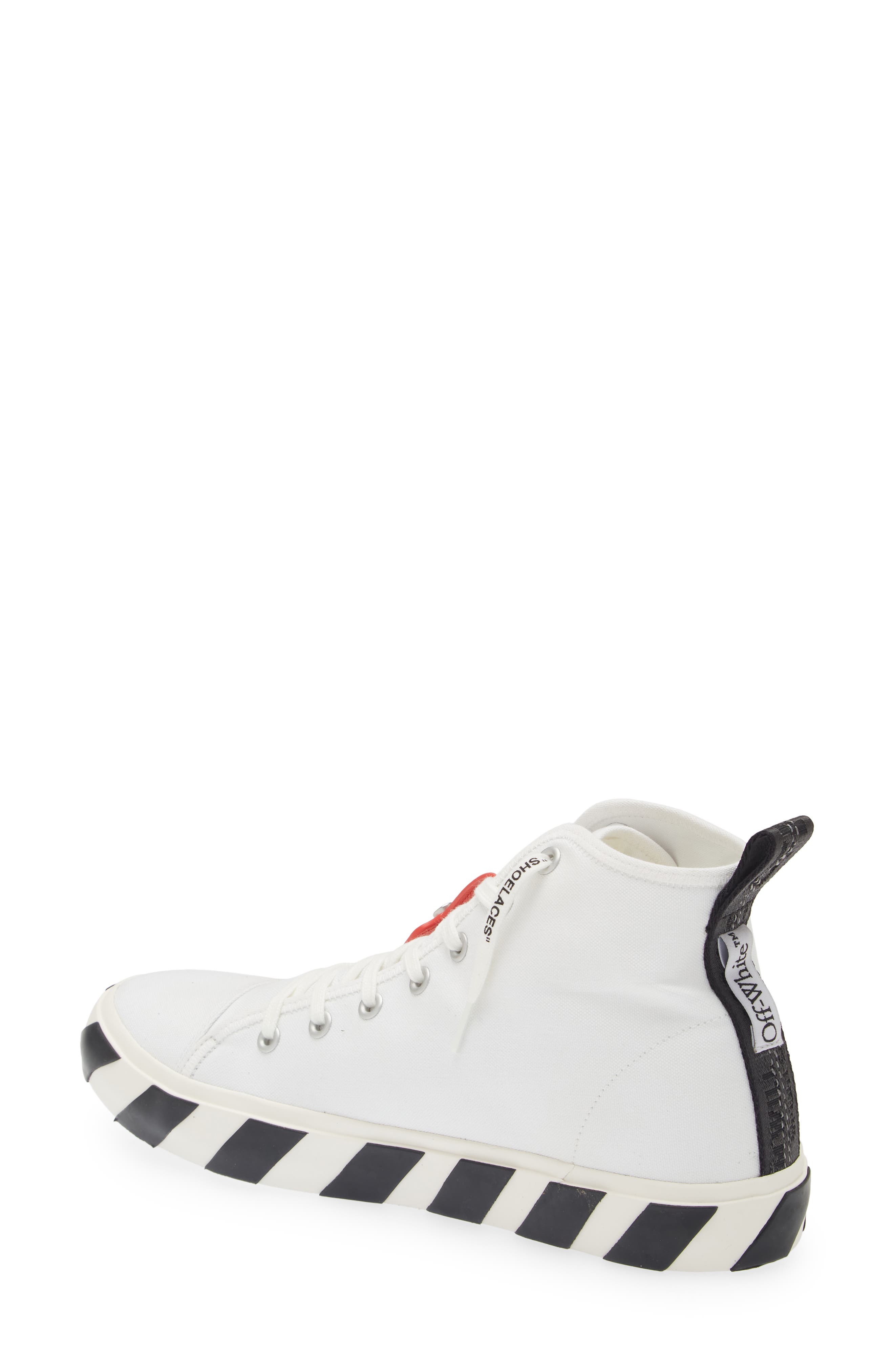 Off-White Mid Top Vulcanized Sneaker (Men) | Nordstromrack