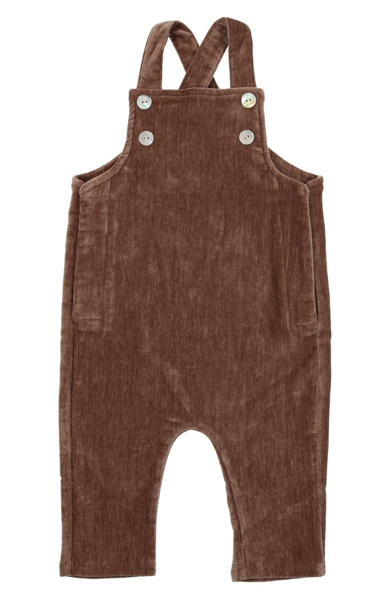 Manière Kids' Velour Overalls | Nordstrom