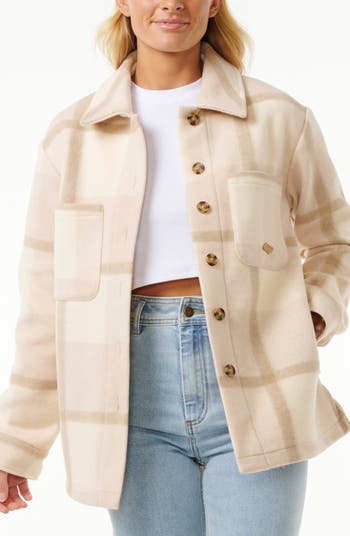 Rip Curl Soleil Check Shacket | Nordstrom