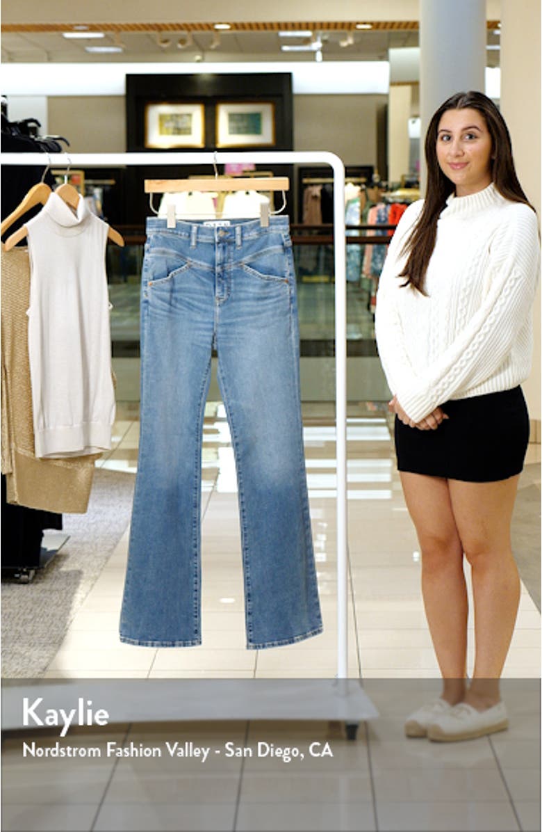 DAZE Go-Getter Yoke Flare Jeans | Nordstromrack