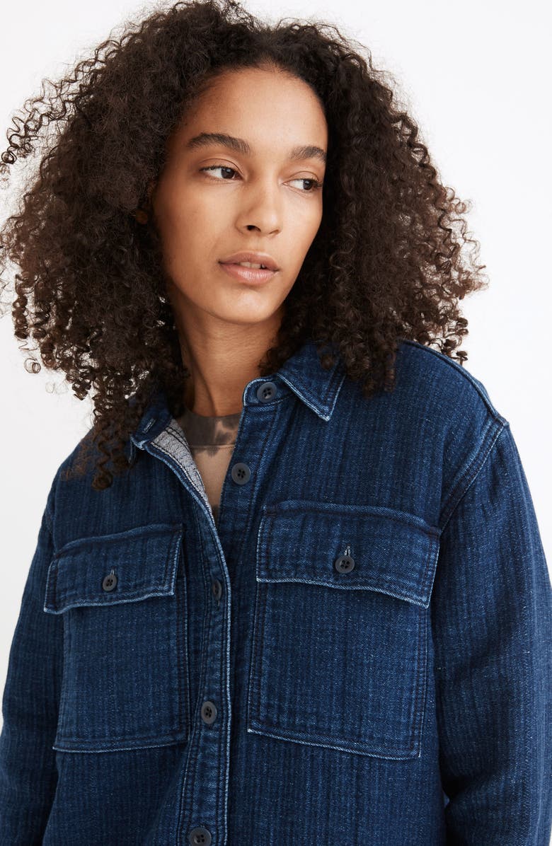 Madewell Double Weave Denim Shirt Jacket | Nordstromrack
