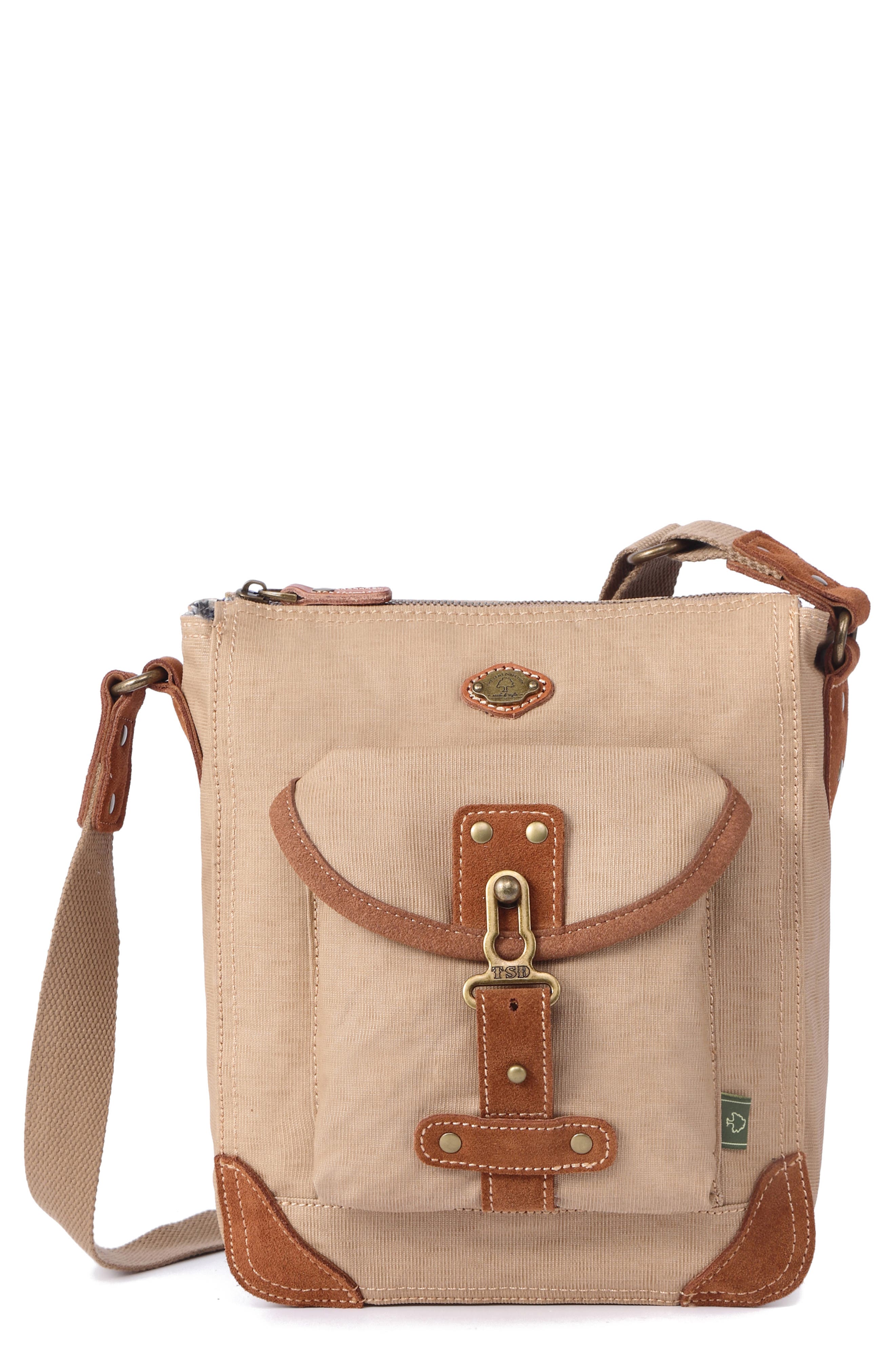 THE SAME DIRECTION Dolphin Studded Crossbody Bag | Nordstromrack
