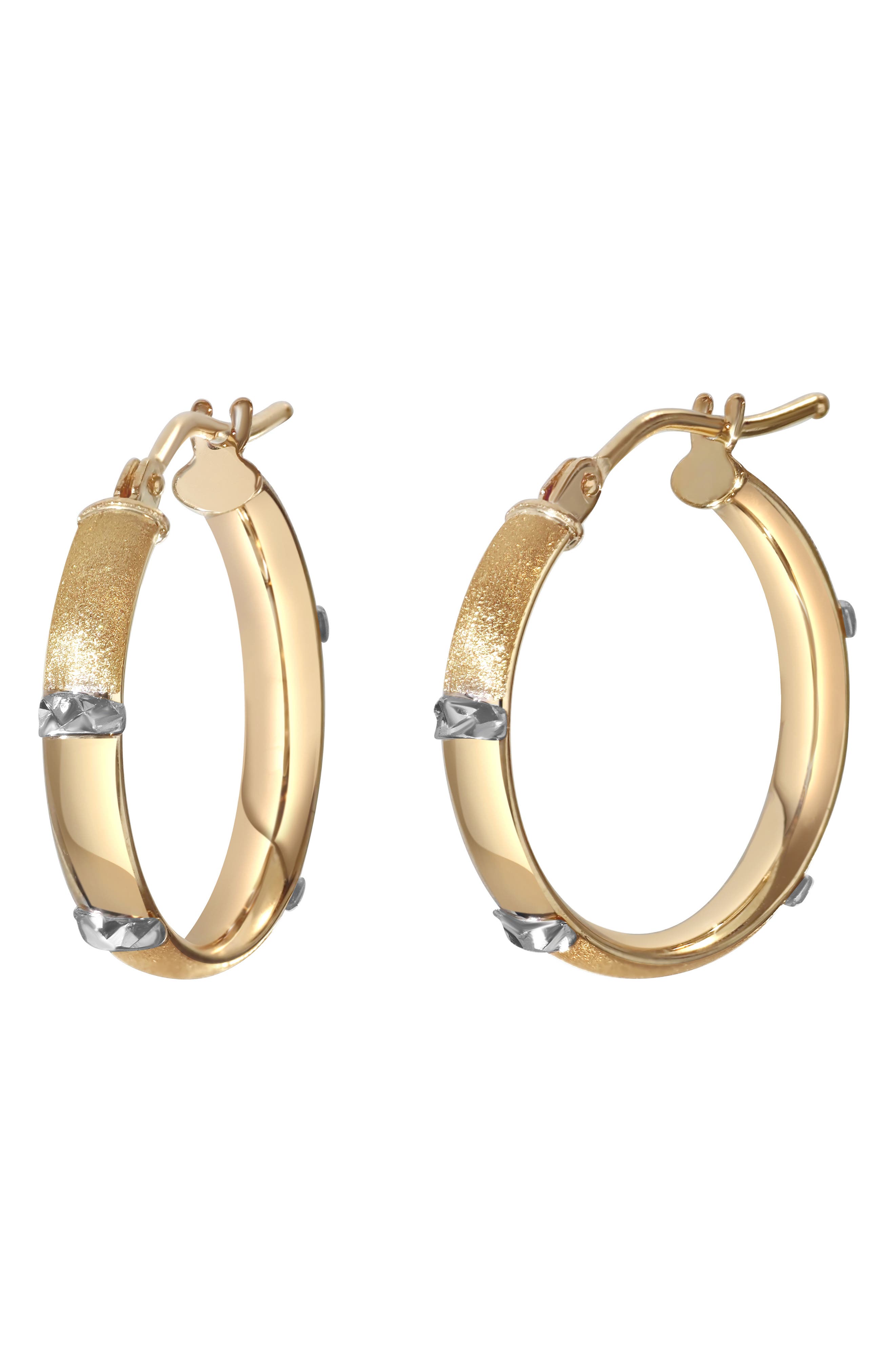 Bony Levy 14K Gold Hoop Earrings | Nordstromrack