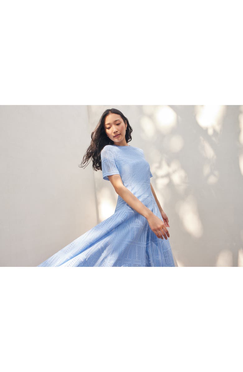 Misook Modern Fit & Flare Midi Dress | Nordstrom