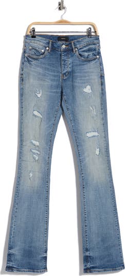 PURPLE BRAND Super Stack Flare Jeans | Nordstromrack