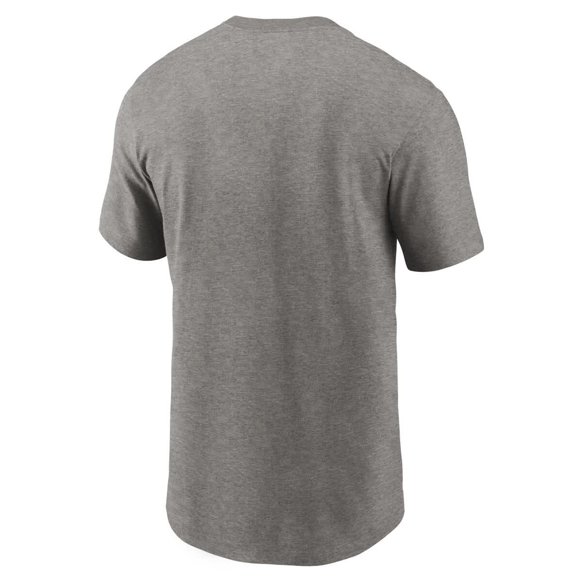 Nike Men's Nike Heather Charcoal Houston Oilers Logo Essential T-Shirt ...