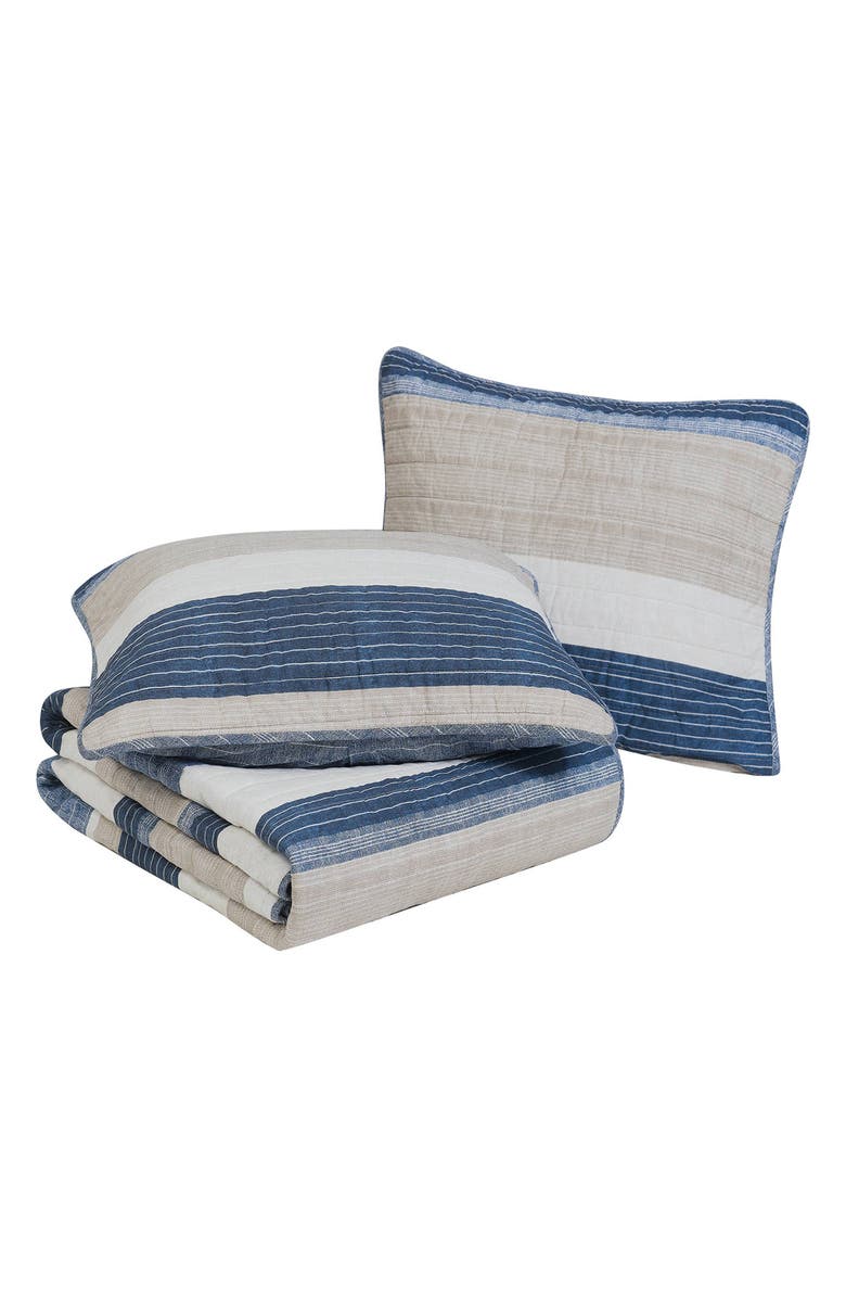 Nautica Ridgeport Open Dark Blue Quilt Set | Nordstromrack