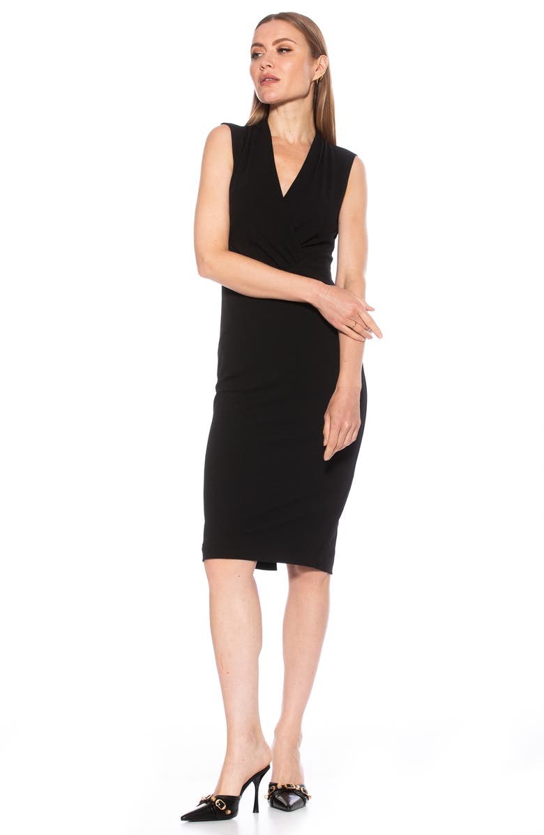 Alexia Admor Cora Ruched Asymmetric Sheath Dress | Nordstromrack