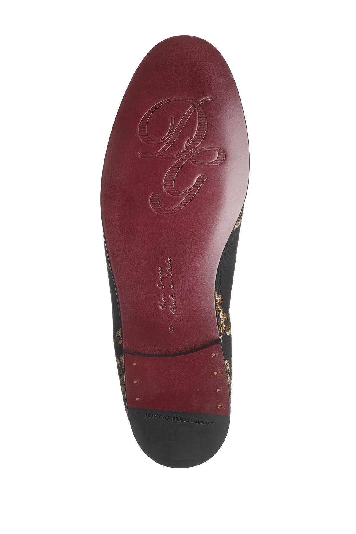 Dolce&Gabbana Floral Embroidered Slipper | Nordstromrack
