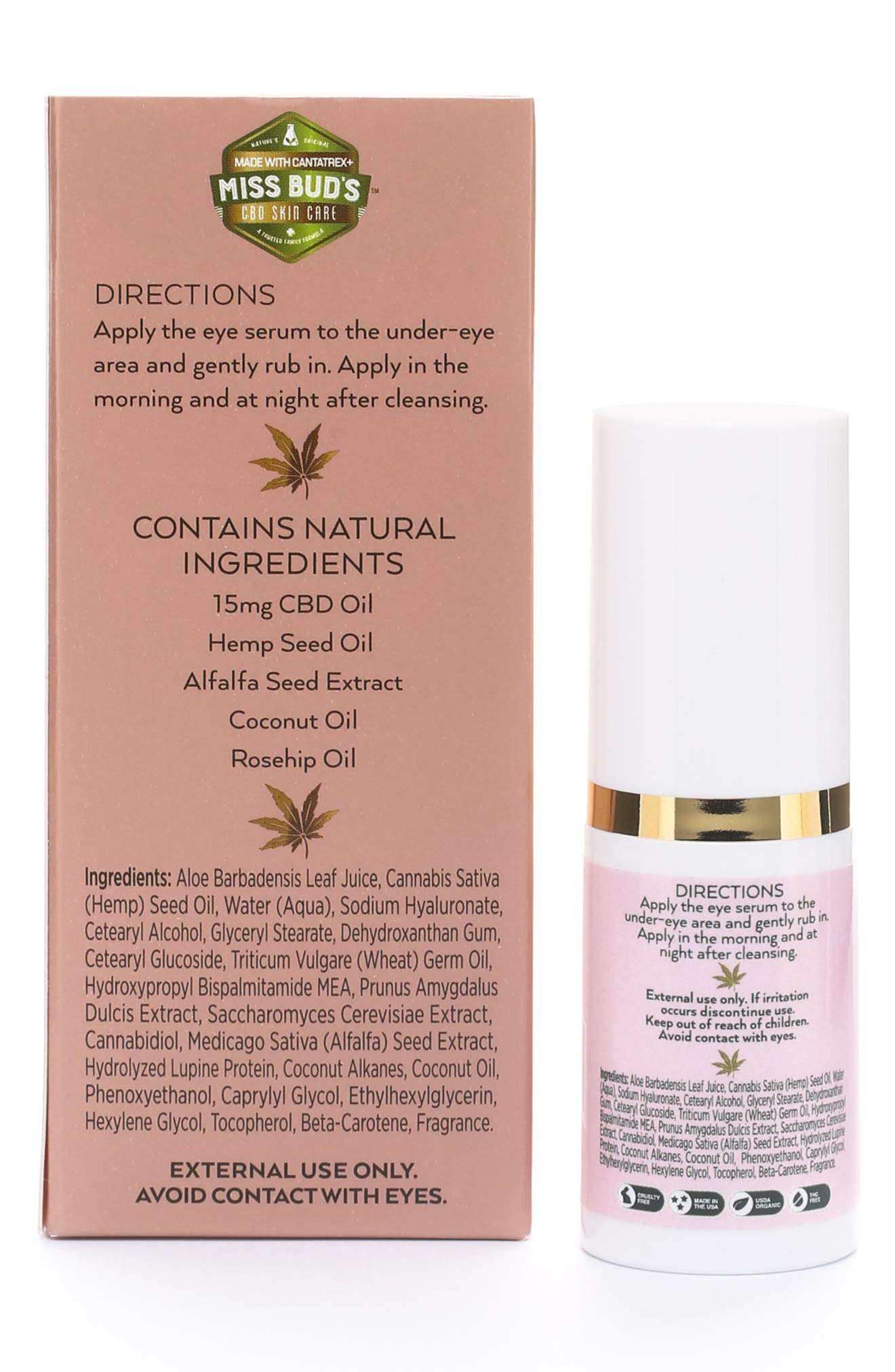 UNCLE BUDS Miss Bud’s 15 mg CBD Eye Serum | Nordstromrack