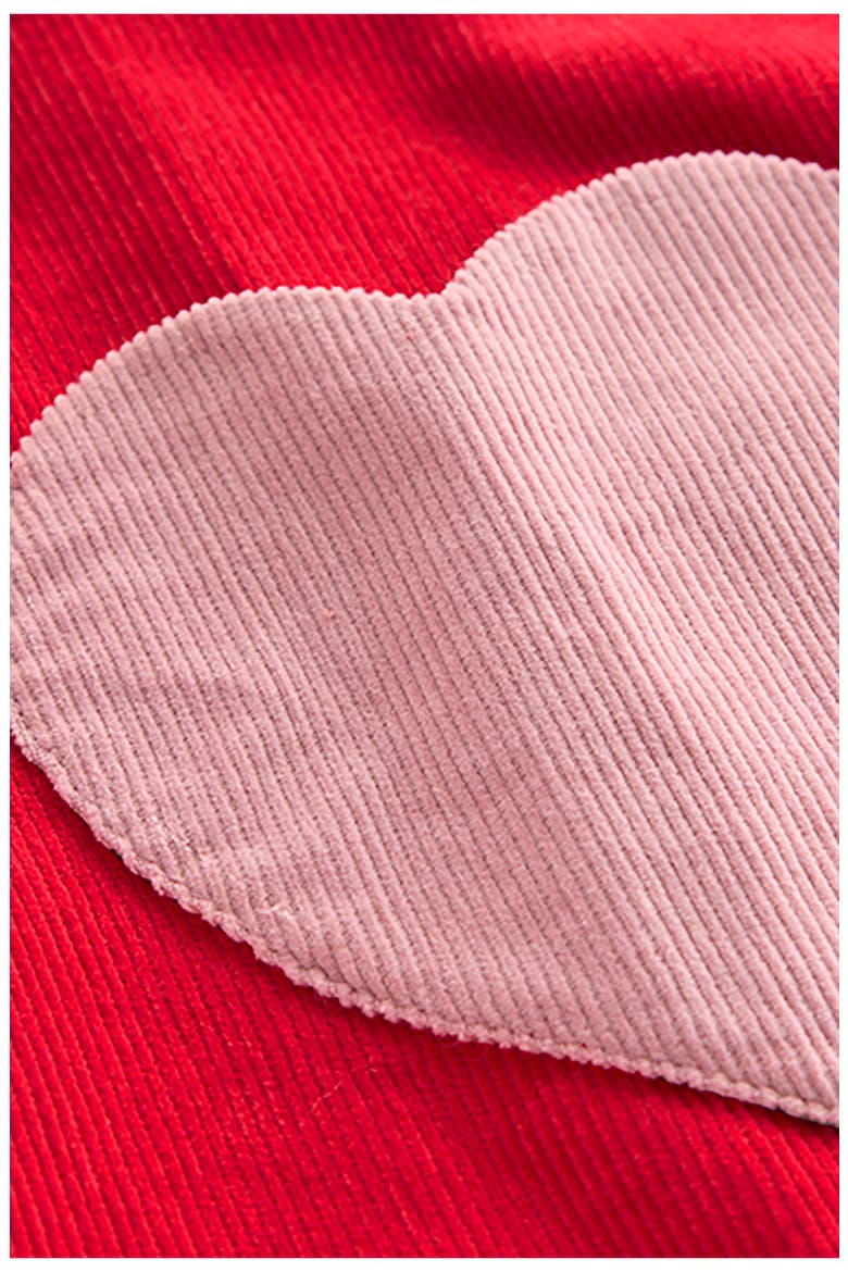 Kids' Heart Pocket Sleeveless Cotton Corduroy Dress (Women) | Nordstromrack