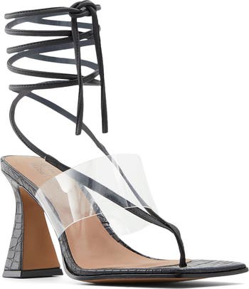 Call It Spring By Aldo Call It Spring Esmeralda Block Heel Wrap Sandal ...
