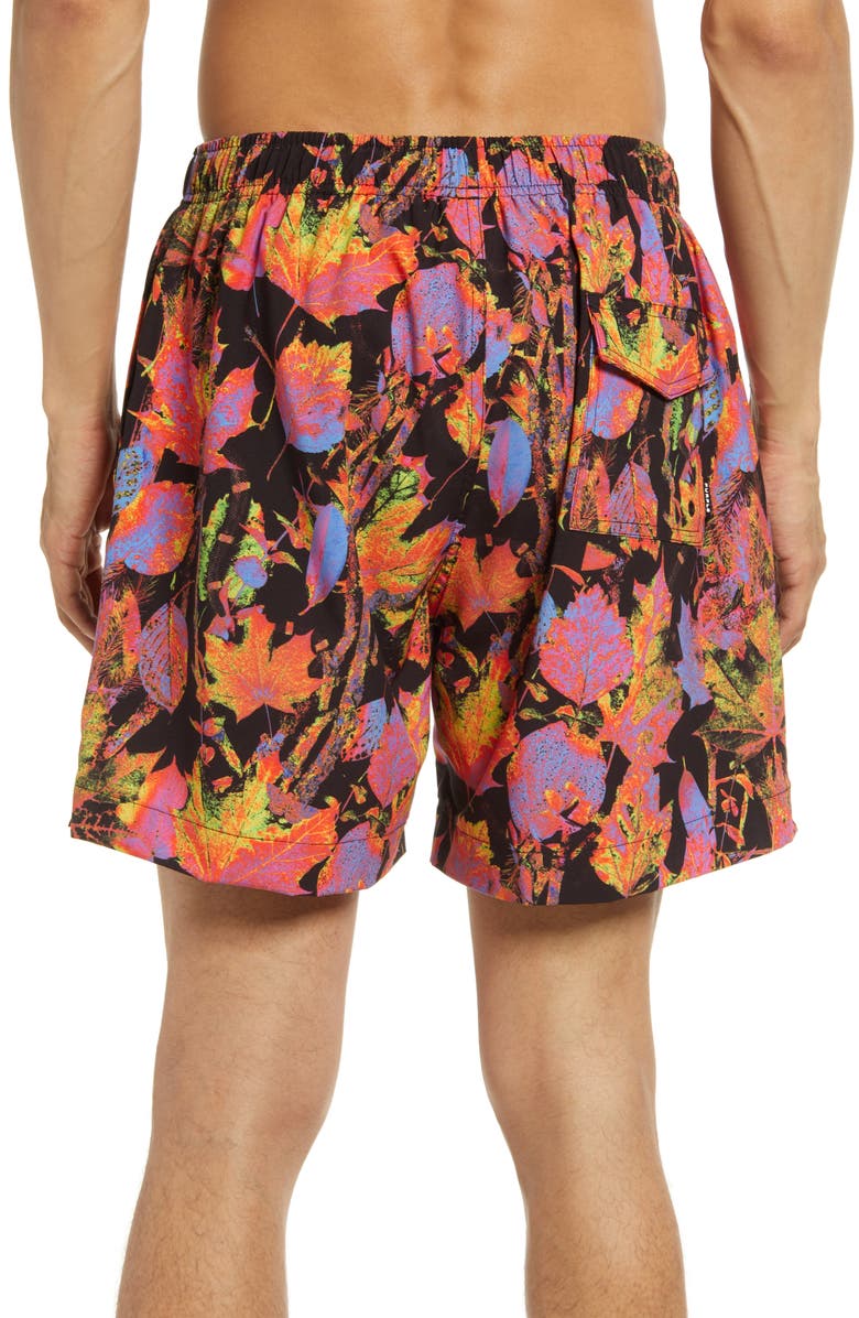 PURPLE BRAND Hyper Camo Print Swim Trunks | Nordstromrack